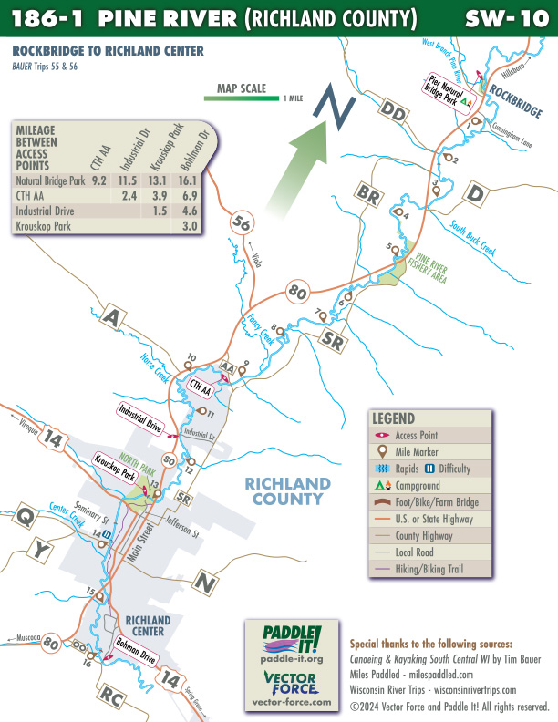 Pine River (Richland) - 186-1 ~ Paddle It!