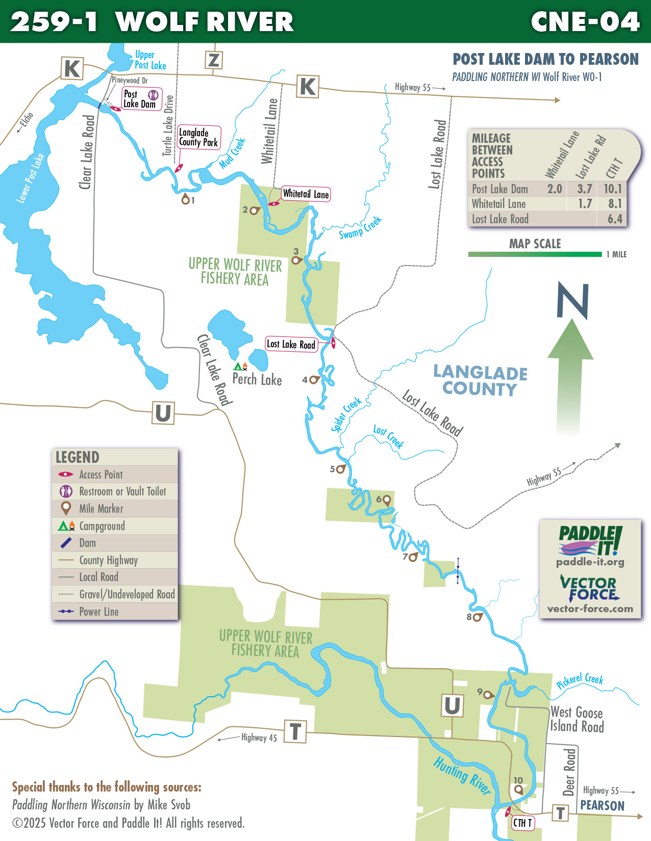 Wolf River - 259-1 ~ Paddle It!